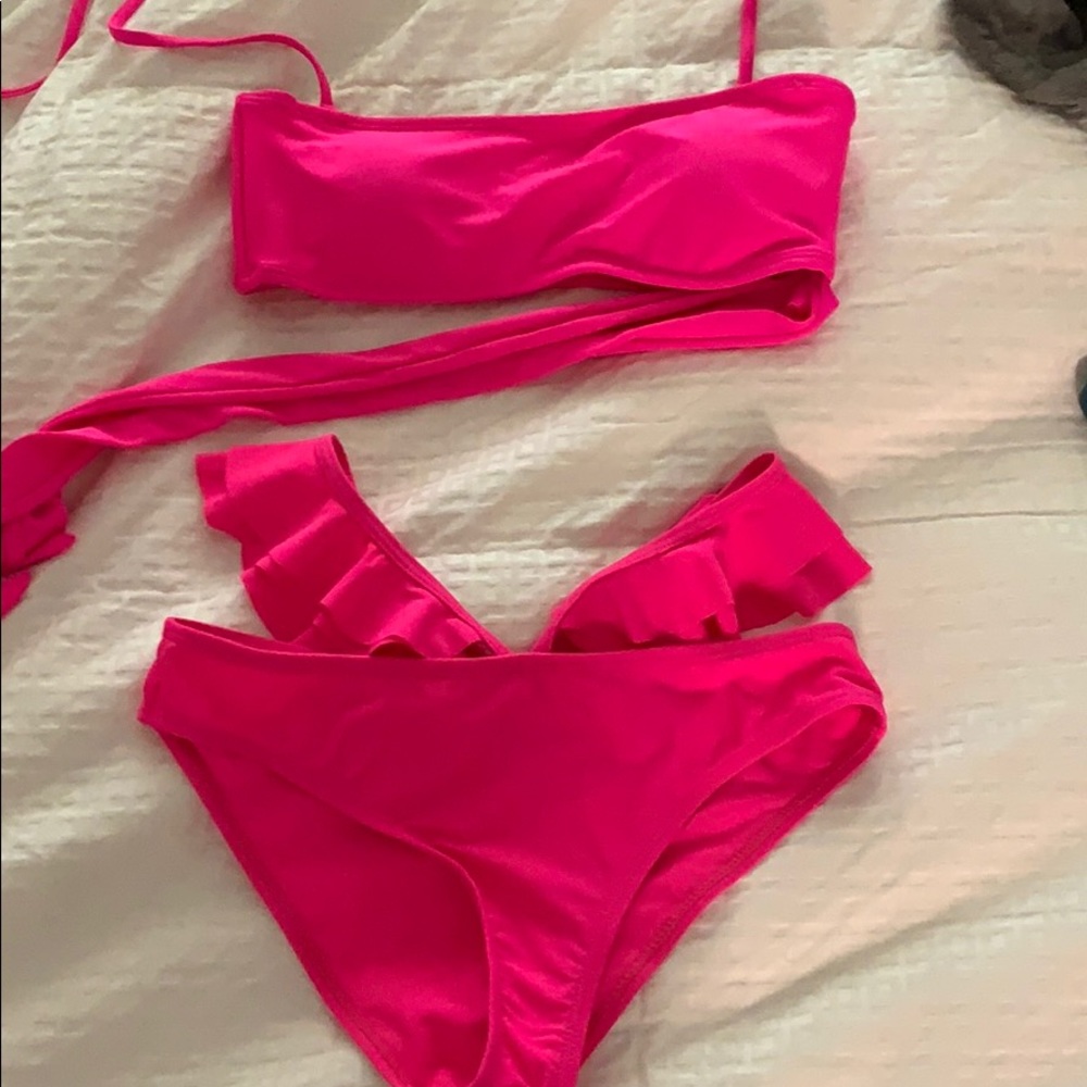 Sexy Hot Pink Hip Bikini - Gem